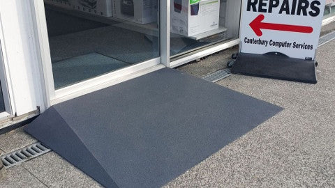 Able Axcess Ranch Slider Ramp - Rubber Threshold Ramp – Easie Living ...